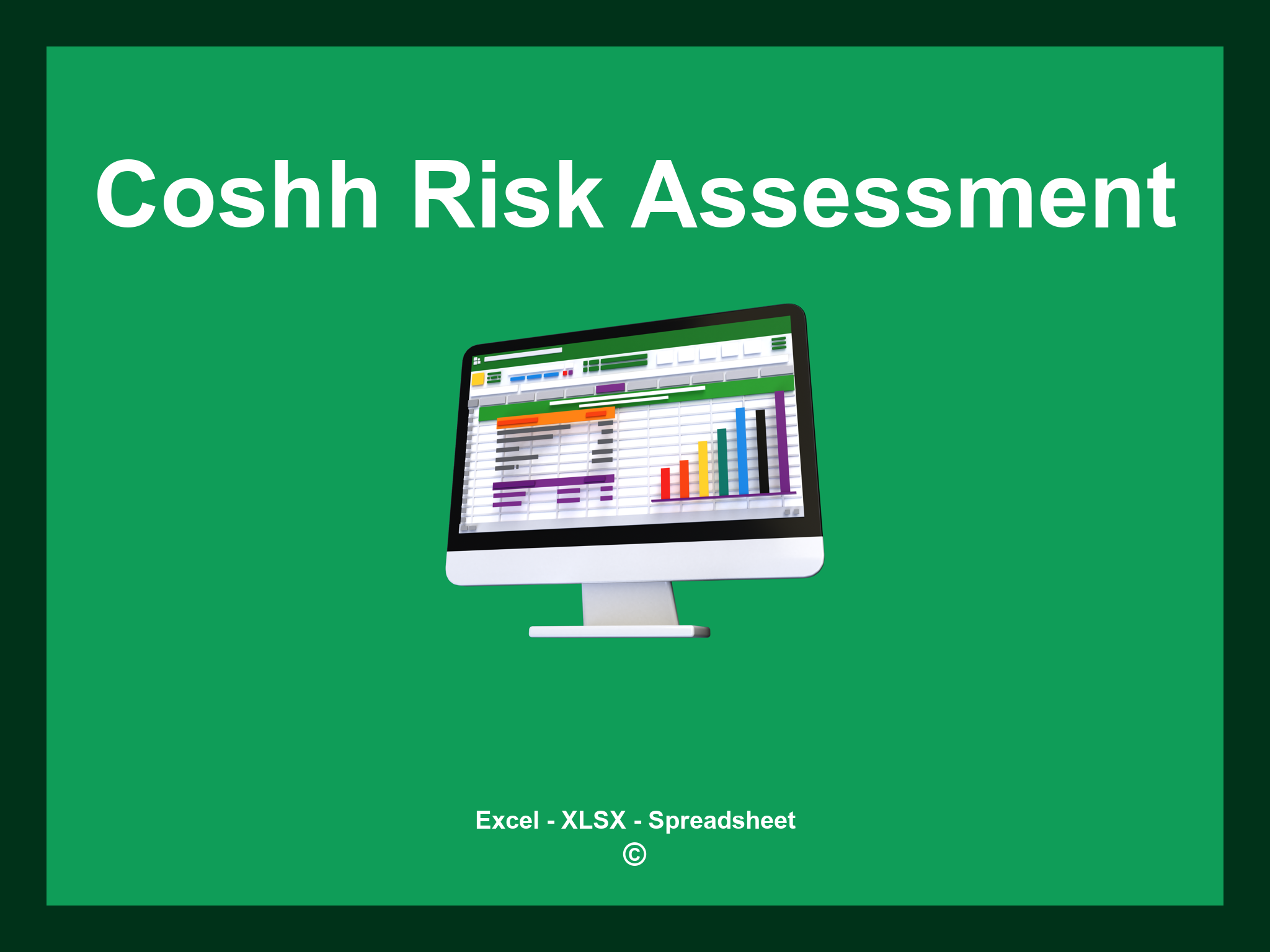 Coshh Risk Assessment Template Excel