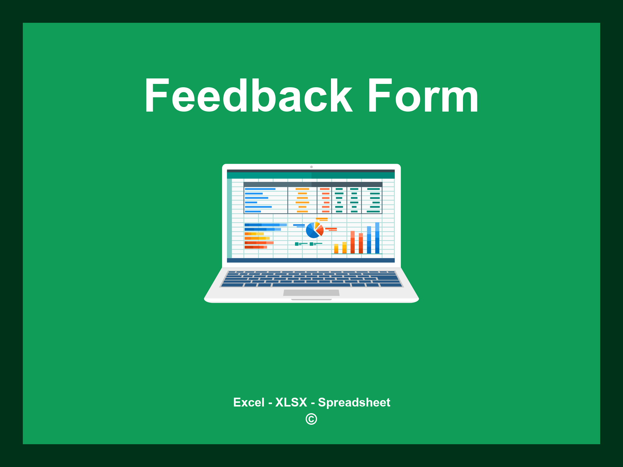 Feedback Form Template Excel