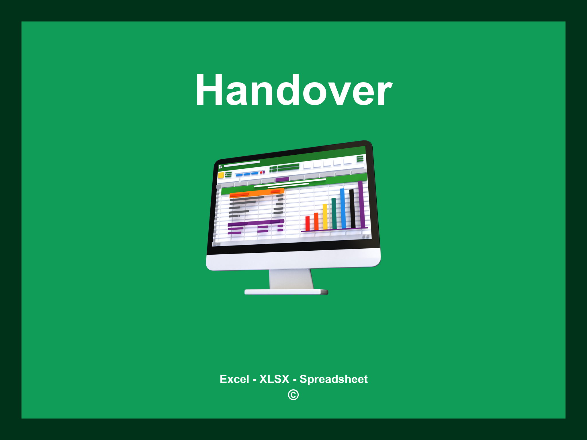 Excel Handover Template
