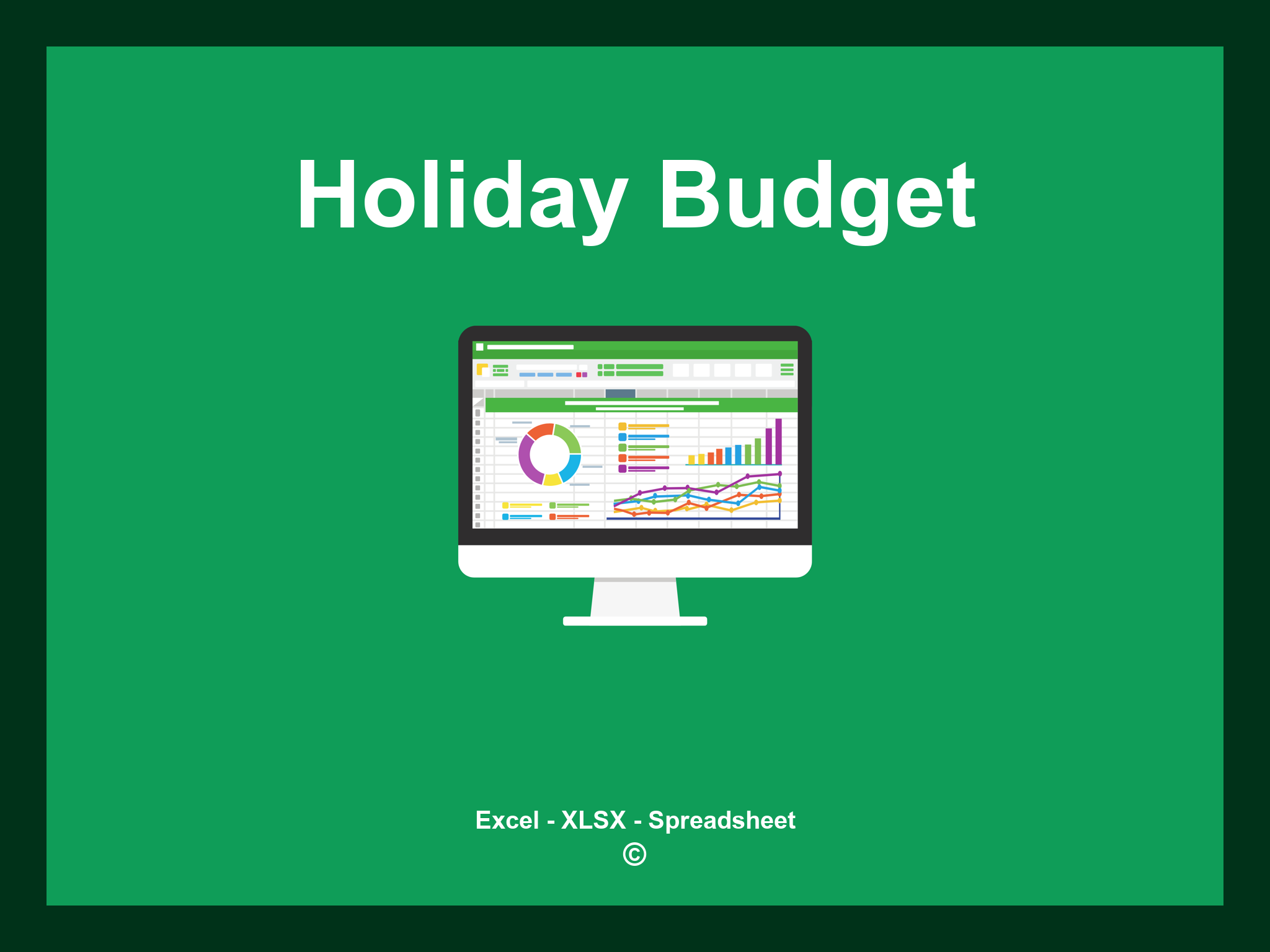 Holiday Budget Excel Template