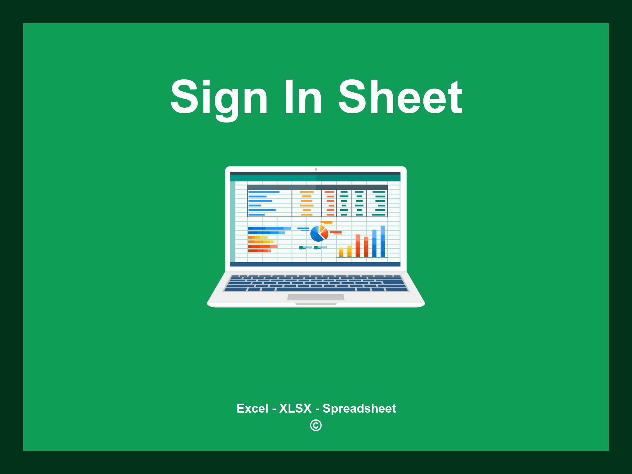 Excel Sign In Sheet Template